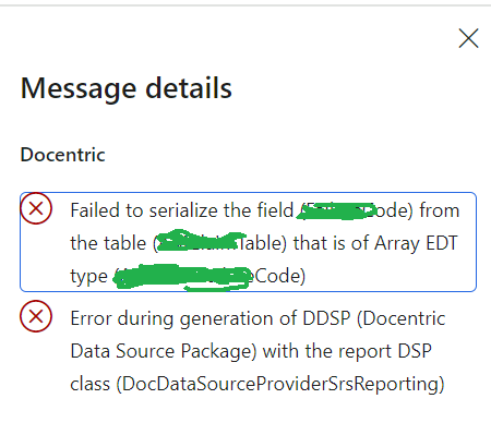 Array fields in D365F&O - Docentric Forum