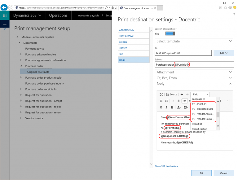 How to Use Custom Placeholders - Docentric AX