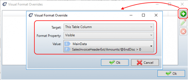 Using Visual Format Override - Docentric AX