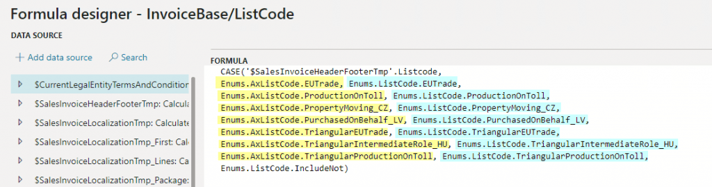 D365FO Electronic Reporting Datasource Types and When to Use Them