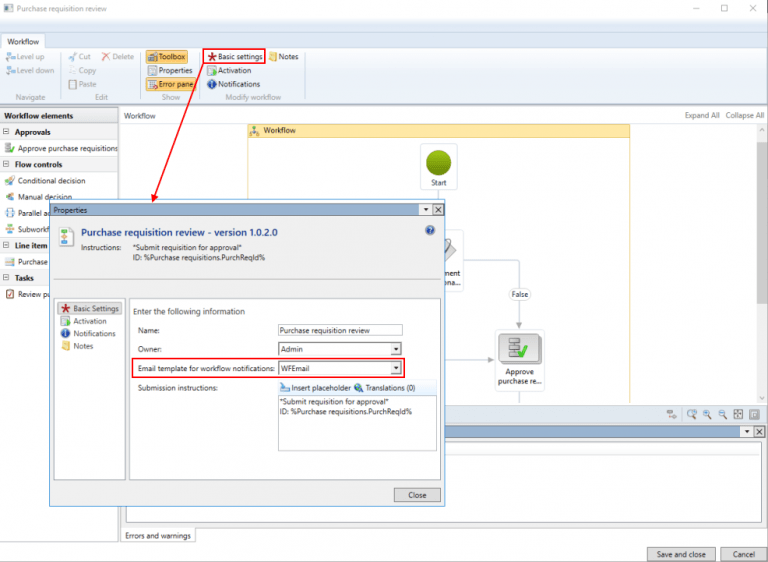 Send Workflow Email Notifications with Attachments in D365FO - Docentric AX