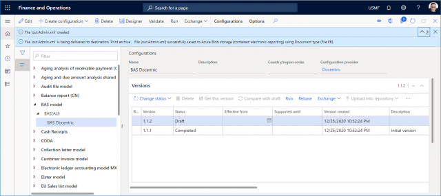 Extend Electronic Reporting Destinations and Enable Custom Integrations