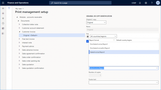 How to Add New Report Format to Print Management