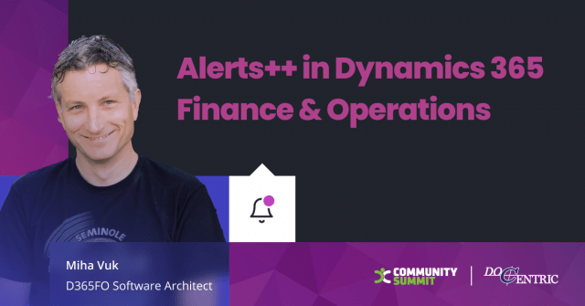 Alerts In Dynamics 365 Finance And Operations