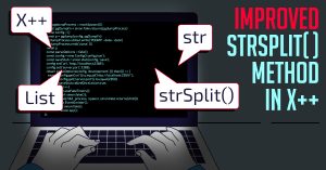 Improved strSplit() Method in X++