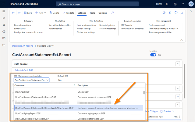 Send Customer Account Statements with Open Invoices in D365FO